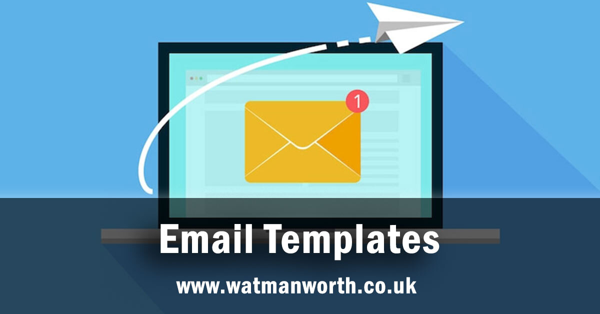 How to update your Website Email Templates | Watman & Worth Web
